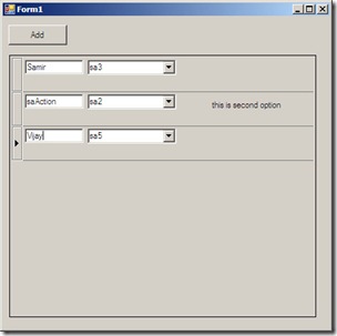 DataRepeater Control from Visual Basic Power Packs 3.0 ~ saAction ...